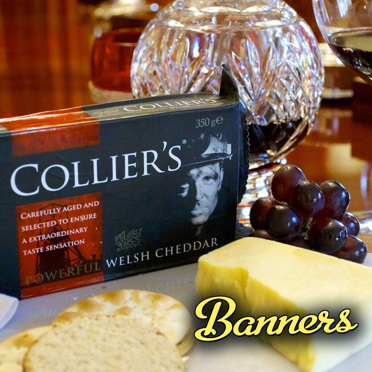 Collier's Extra Mature Cheddar - 350g – Banners Shop
